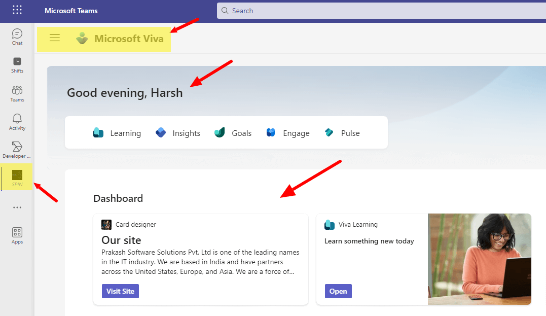 Microsoft Viva Connections Default Home Experience Vs Home Site